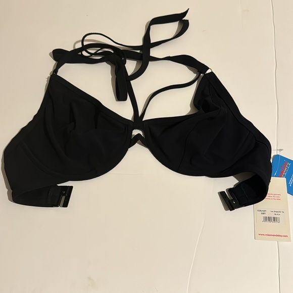 Miss Mandalay | Swim | Nwt Miss Mandalay Size 3ff Black Icon Underwire ...